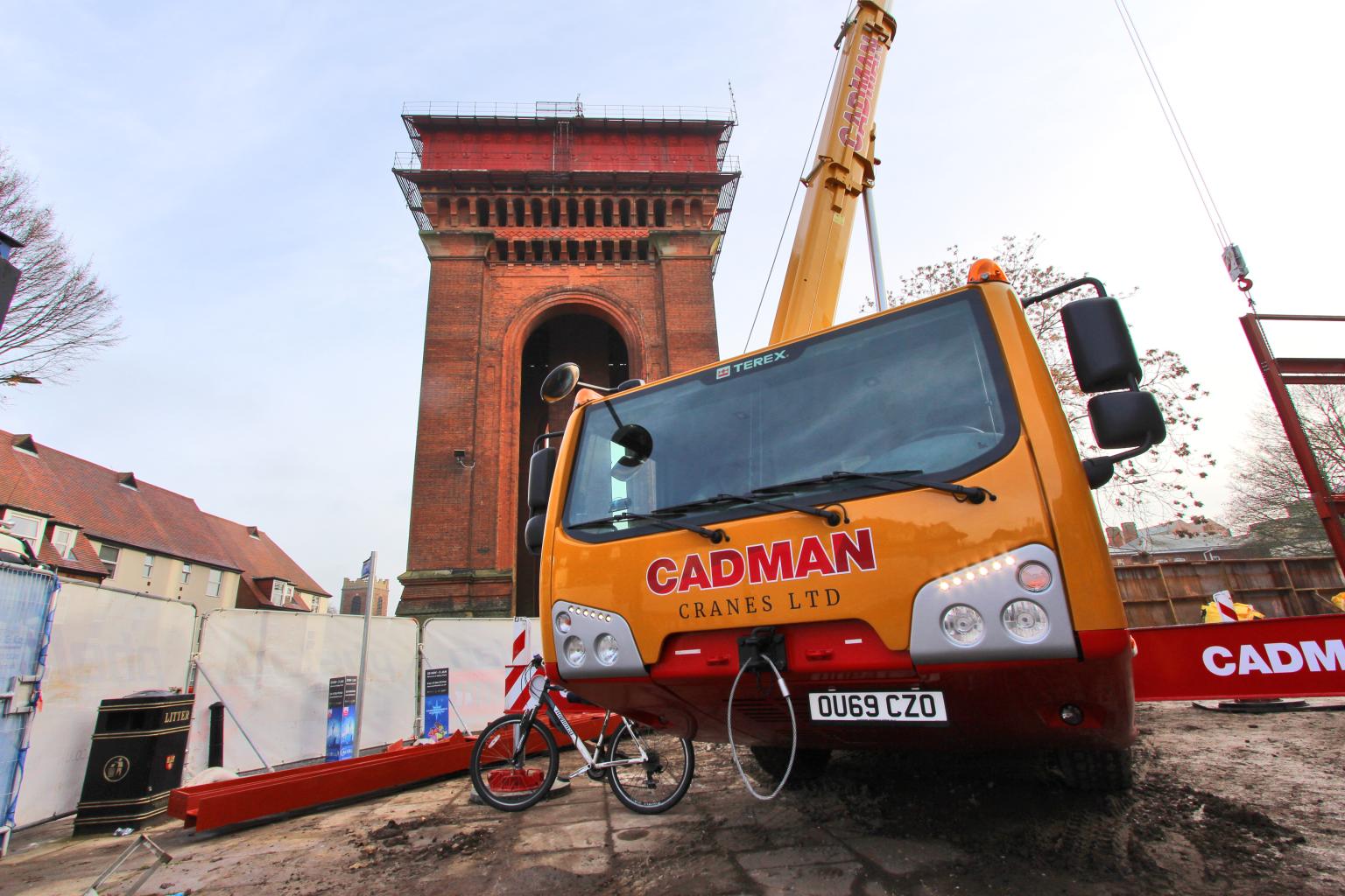 Mercury Theatre Development Project | News | Cadman Cranes