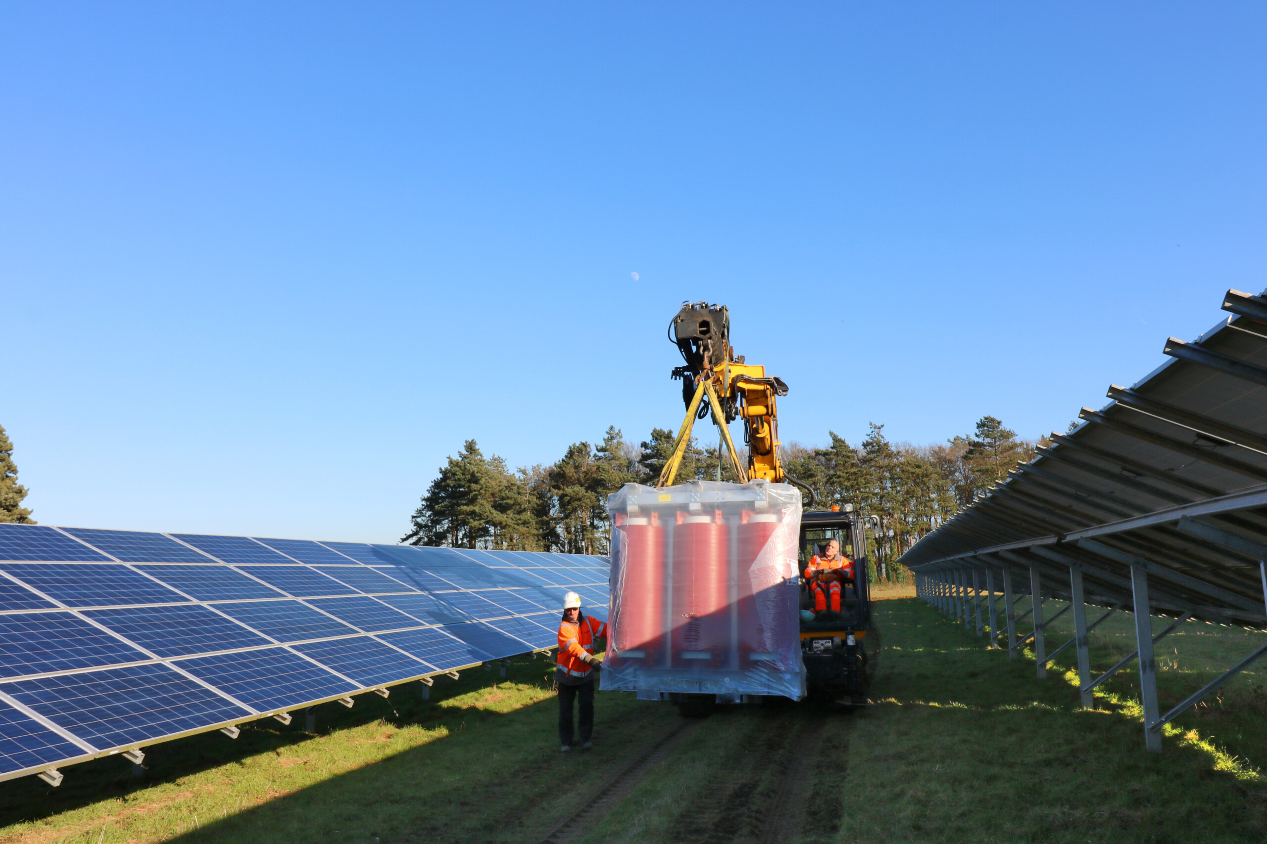 Thunderbird Crane Project - Solar Farm, Norfolk | Cadman
