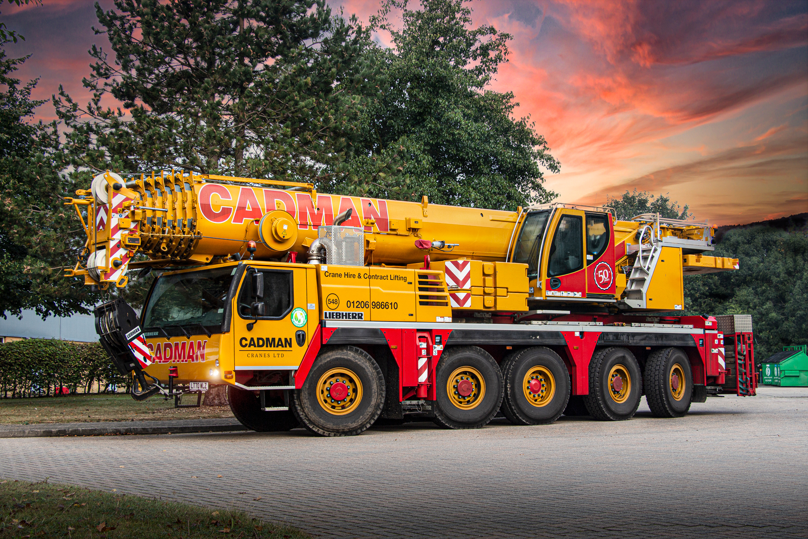 Crane Hire & Contract Lifting Solutions UK | Cadman Cranes