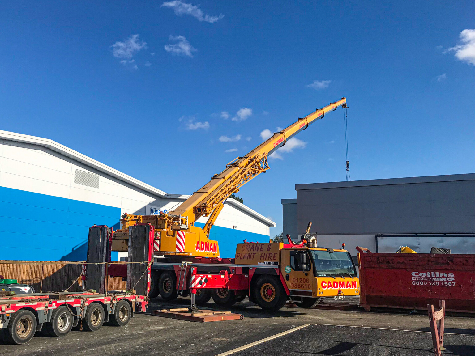 Crane Hire London | Contract Lifting London | Cadman Cranes