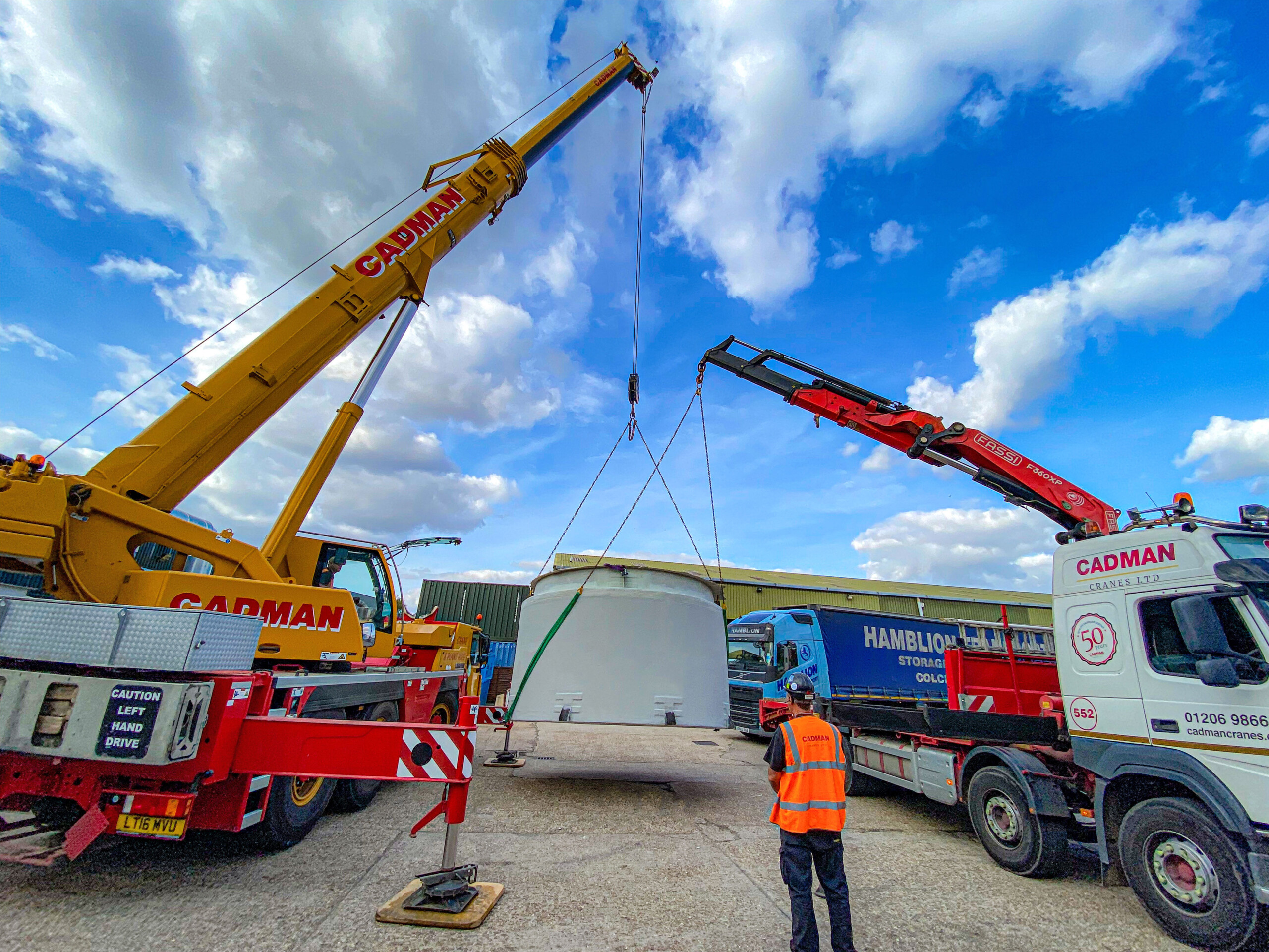 Crane Hire & Contract Lifting Solutions UK | Cadman Cranes