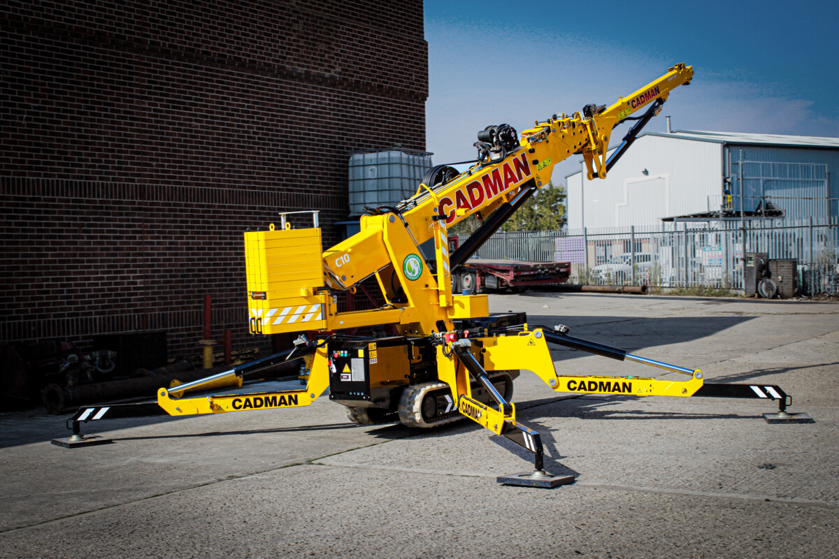 Spider Crane Hire | Low-emission Crane | Indoor Crane
