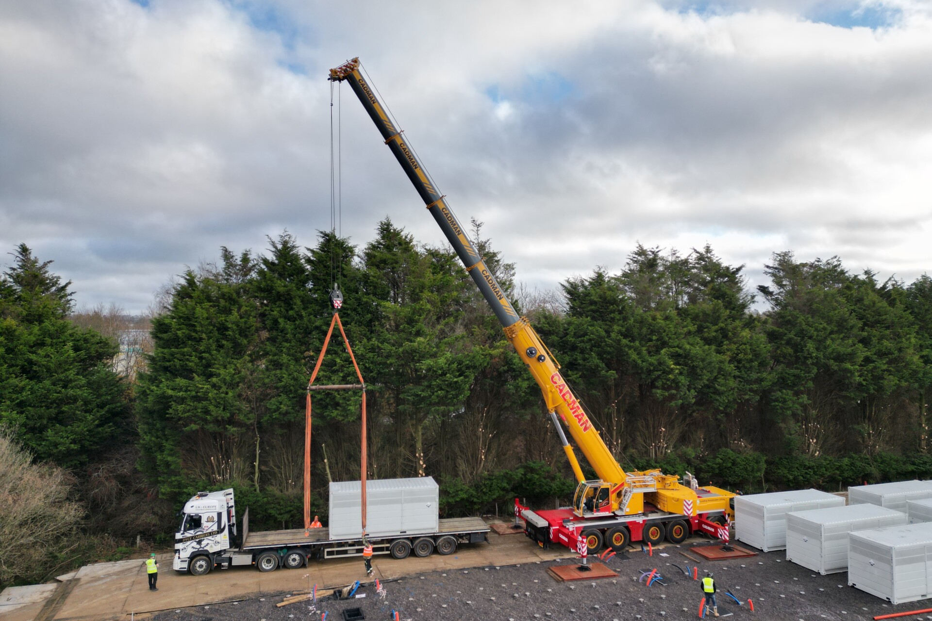Cadman Cranes Supports Environment Agency Flood Defence Repairs